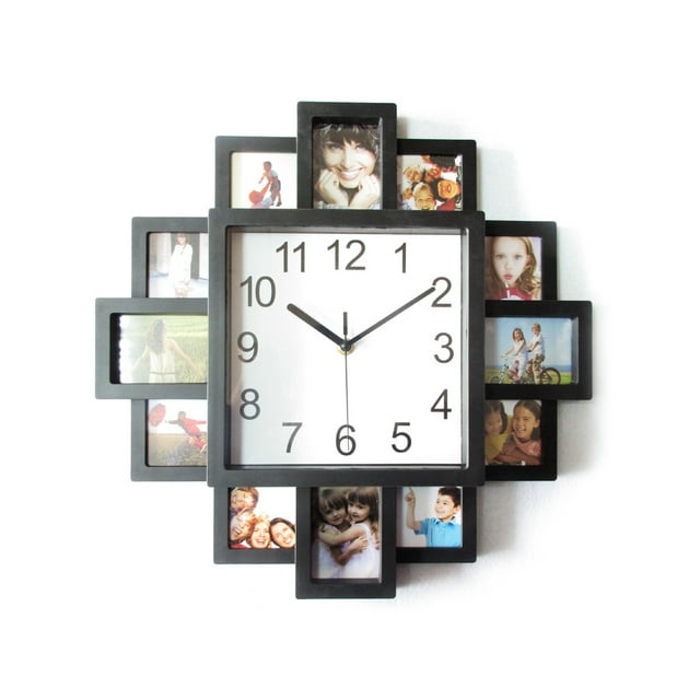 Modern Photo Frame Clock Wall Clock With Photo Frame Decorative Clock