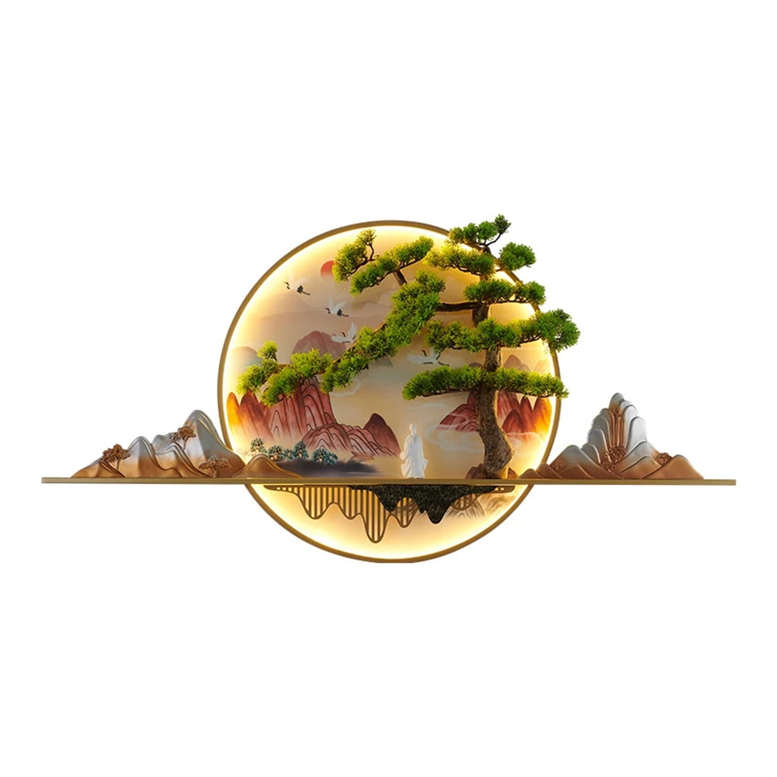 Modern Picture Wall Light LED Chinese Creative Landscape, Mural Sconce ...