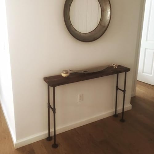 Modern Pipe Bench Entryway Table | Entryway Table for Hallway | Tables ...