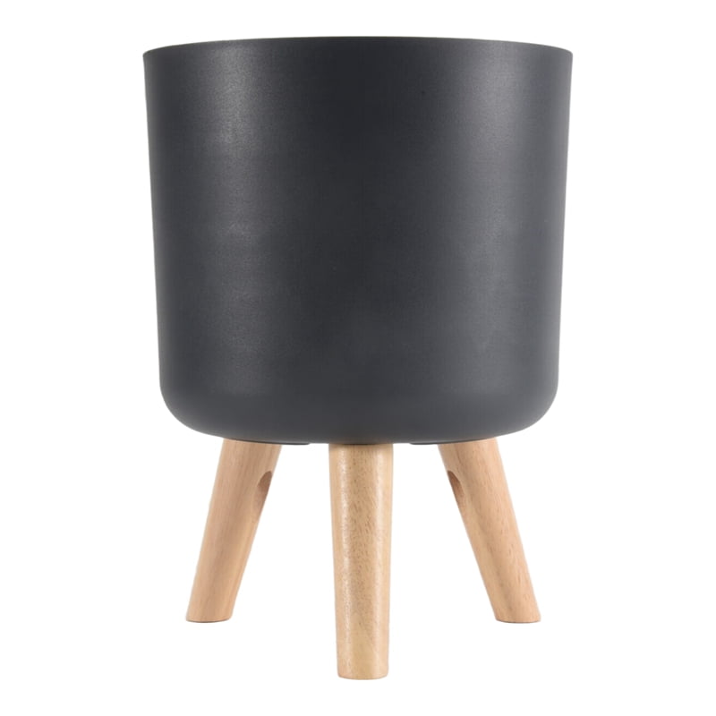 Modern Plant Pots with Legs Holder Floor Standing Potted Flower Pot-A ...