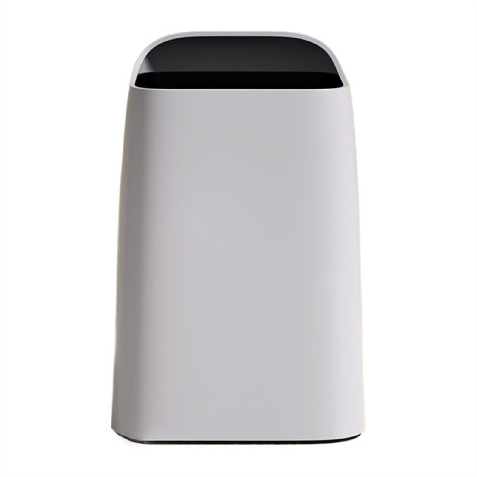 Modern Plastic Waste Basket, 10/18 Liter Open Top Trash Can, Touchless ...