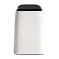 Modern Plastic Waste Basket, 10/18 Liter Open Top Trash Can, Touchless ...
