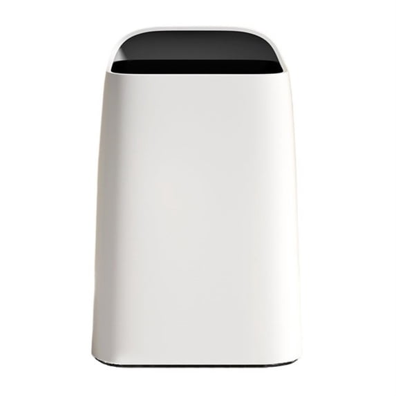 Modern Plastic Waste Basket, 10/18 Liter Open Top Trash Can, Touchless ...