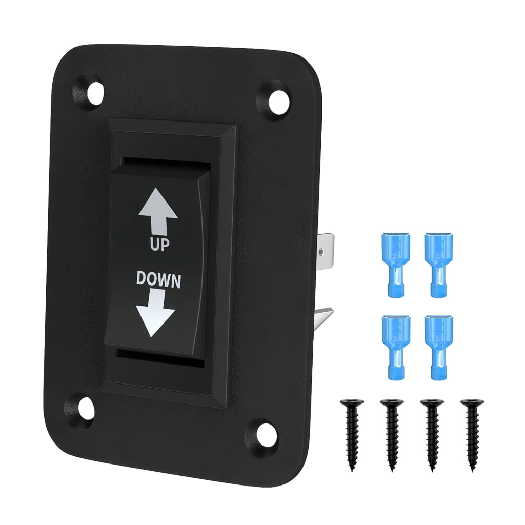 Modern Polarity Reversing Rocker Switches With Mounting Plate Momentary ...