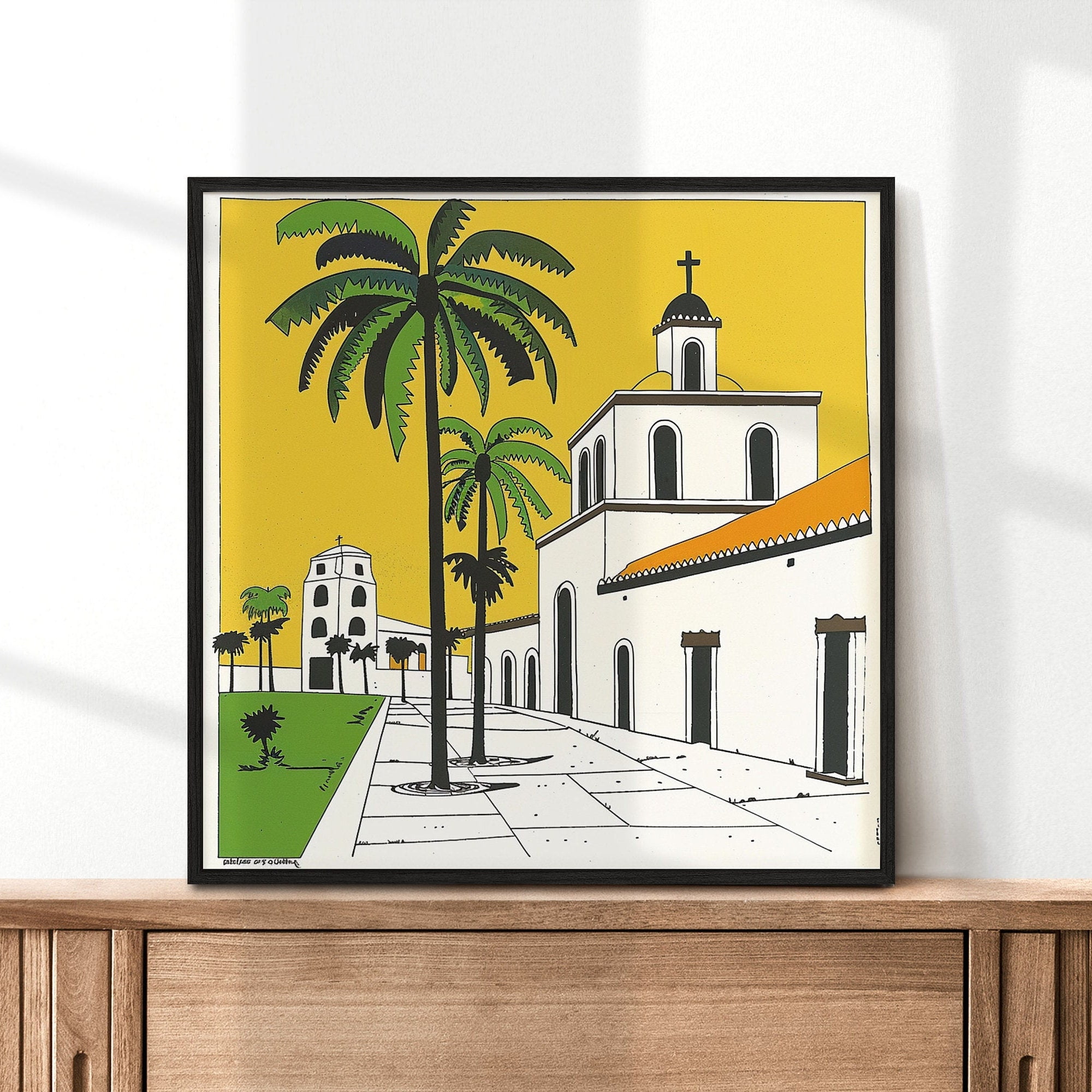 Modern Ponce Art Ponce PR Print Puerto Rico Art Ponce Gift - Walmart.com