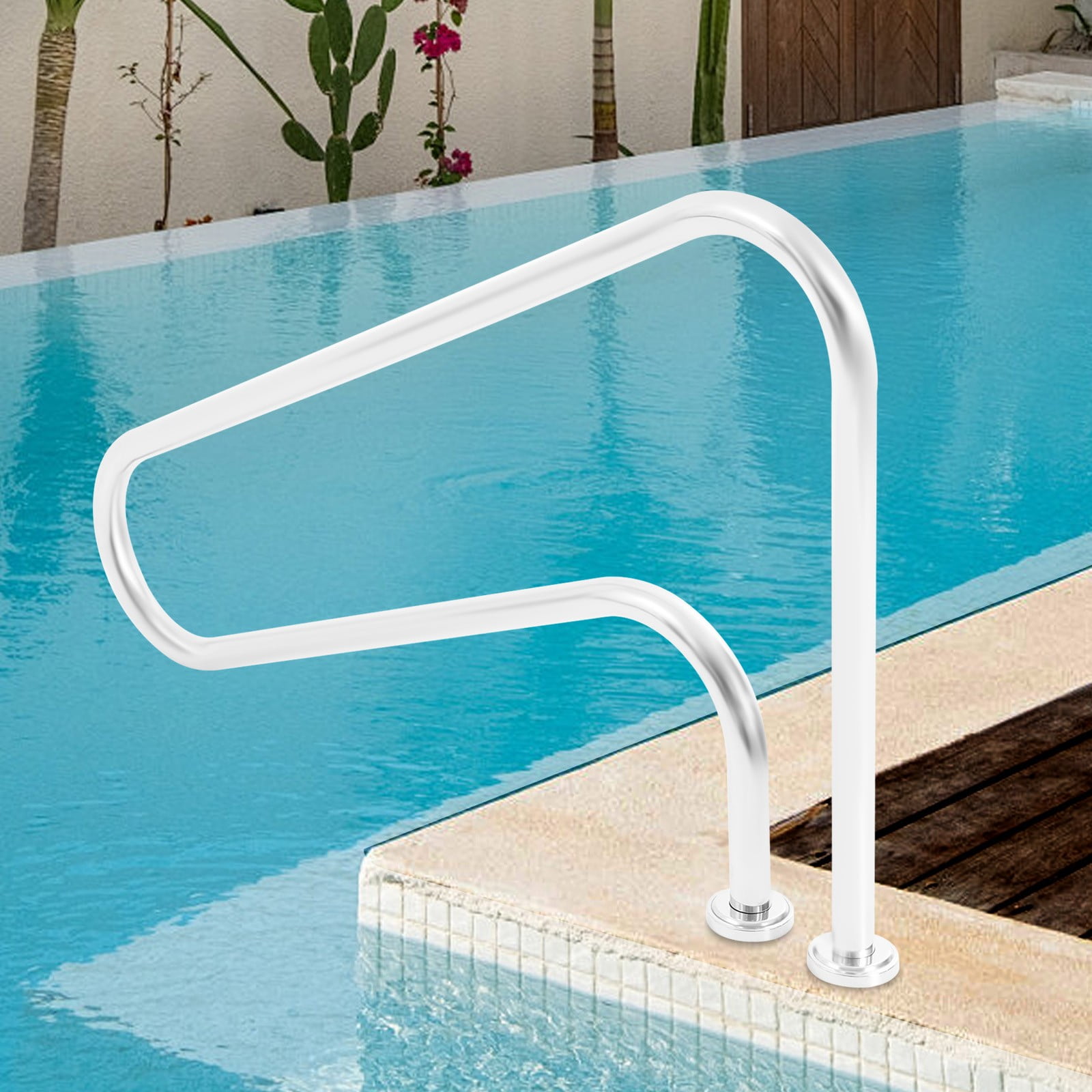 Modern Pool Handrail 304 Stainless Steel Pool Handrail for In-ground ...