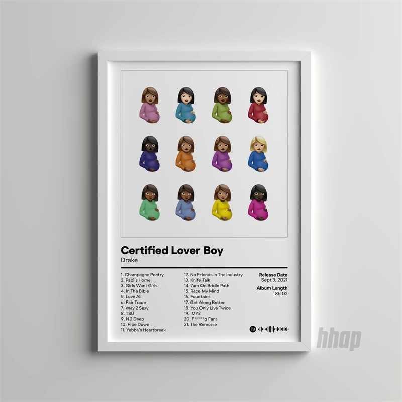 Modern Pop Aesthetics Wall Art Rapper Taylor Creator Album Cover HD Oil ...