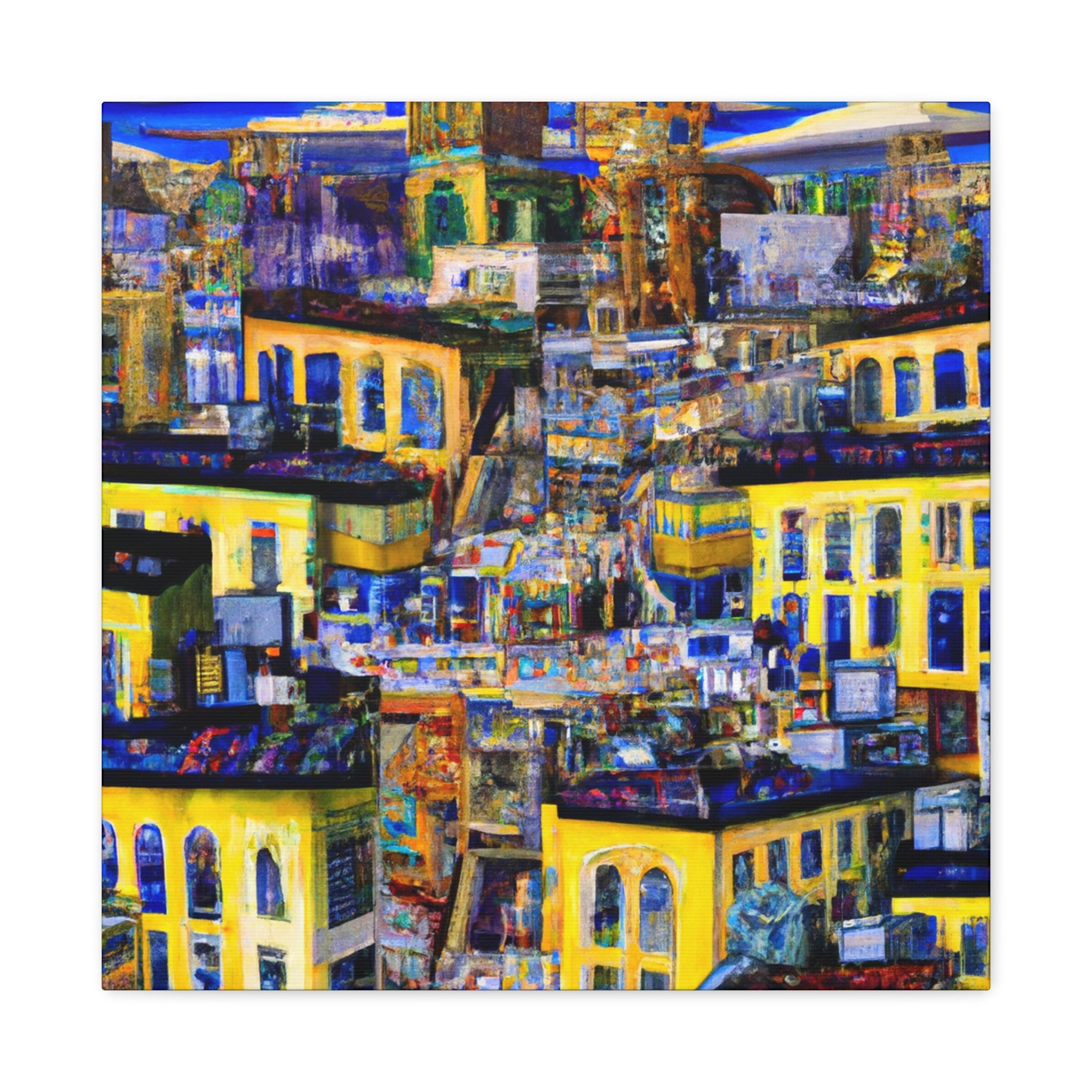 Modern Postmodern Baroque - Canvas - Walmart.com