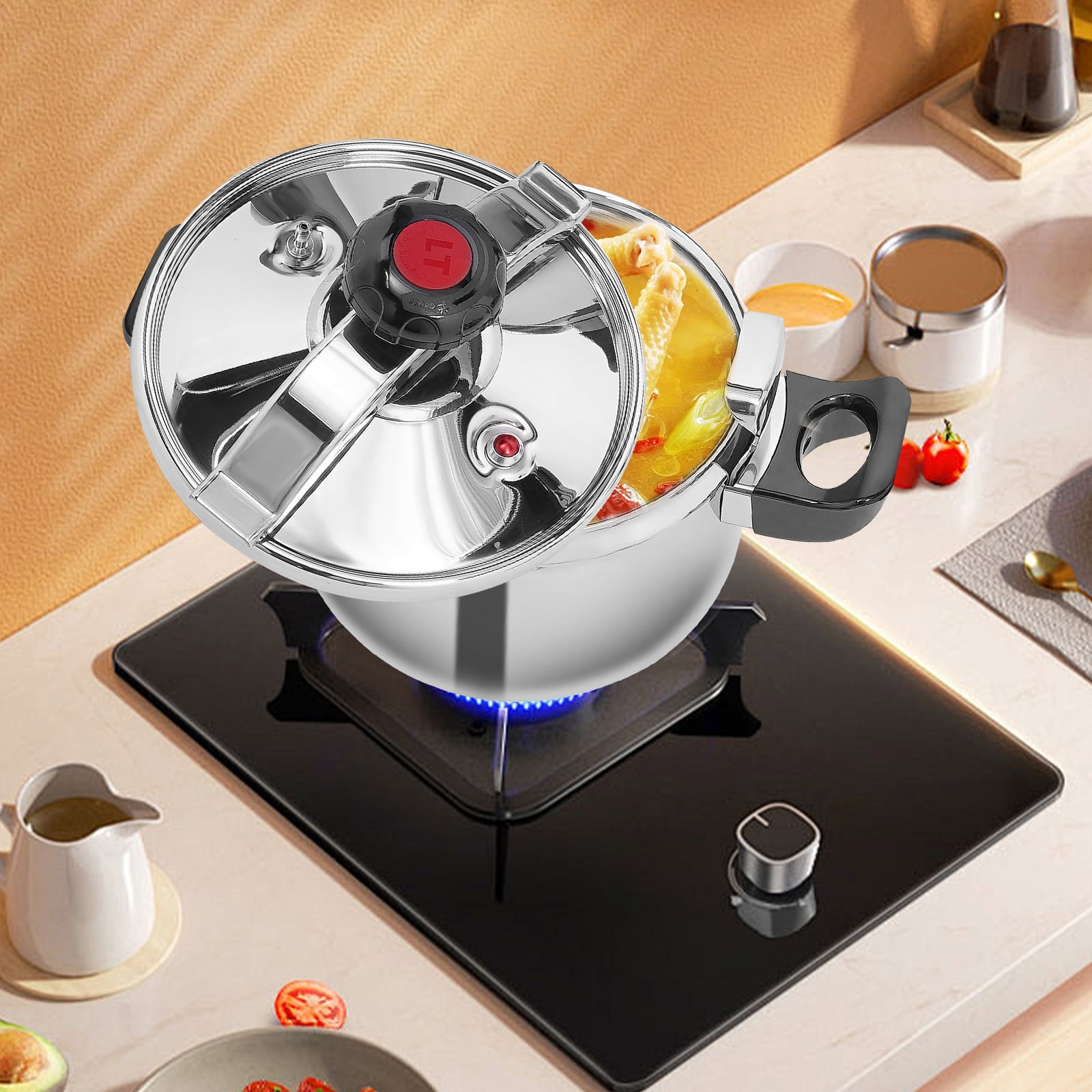 Modern Pressure Pot, Pressure Cooker, 201 Stainless Steel Pressure Pot ...