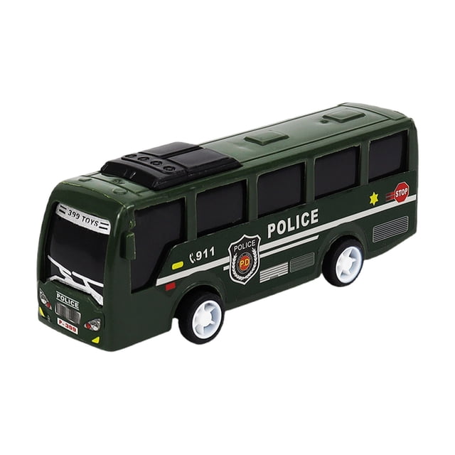 Modern Pull Back Transit Bus, Sleek Mini Urban Vehicle Toy with ...