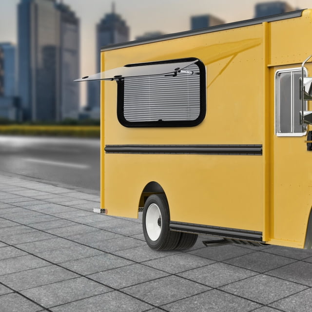 Modern RV Window, RV Push Out Window With Interior Lockable Handle ...