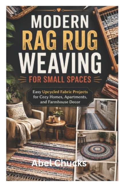 Modern Rag Rug Weaving for Small Spaces: Easy Upcycled Fabric Projects ...
