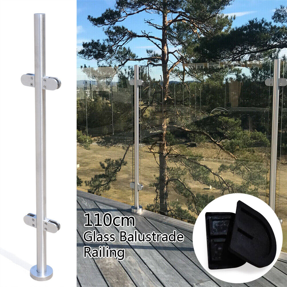 Modern Railing Post Classic Silver-colored 316 Stainless Steel Railing ...