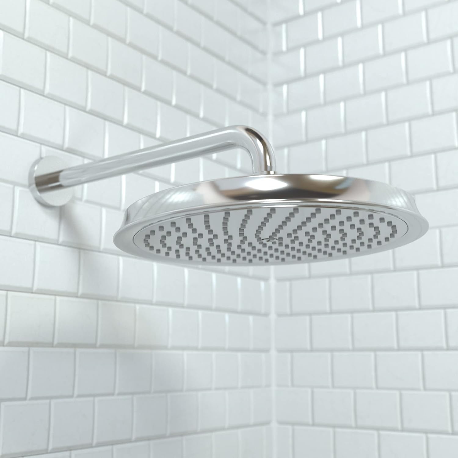 Modern Rain Shower with RainAir Technology, , QuickClean Silicone ...