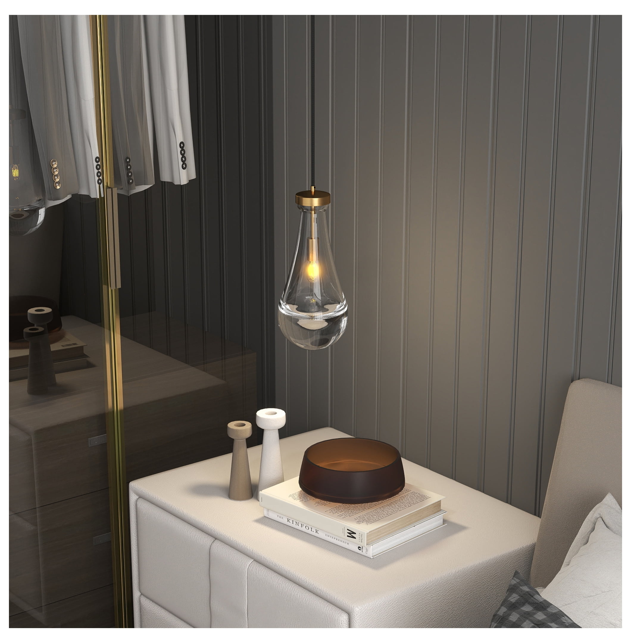 Modern Raindrop Pendant Lights, Pendant Lights for Kitchen Island ...