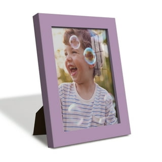 5x7 Hinged Triple Blue Wood Picture Frame - Gallery Collection ...