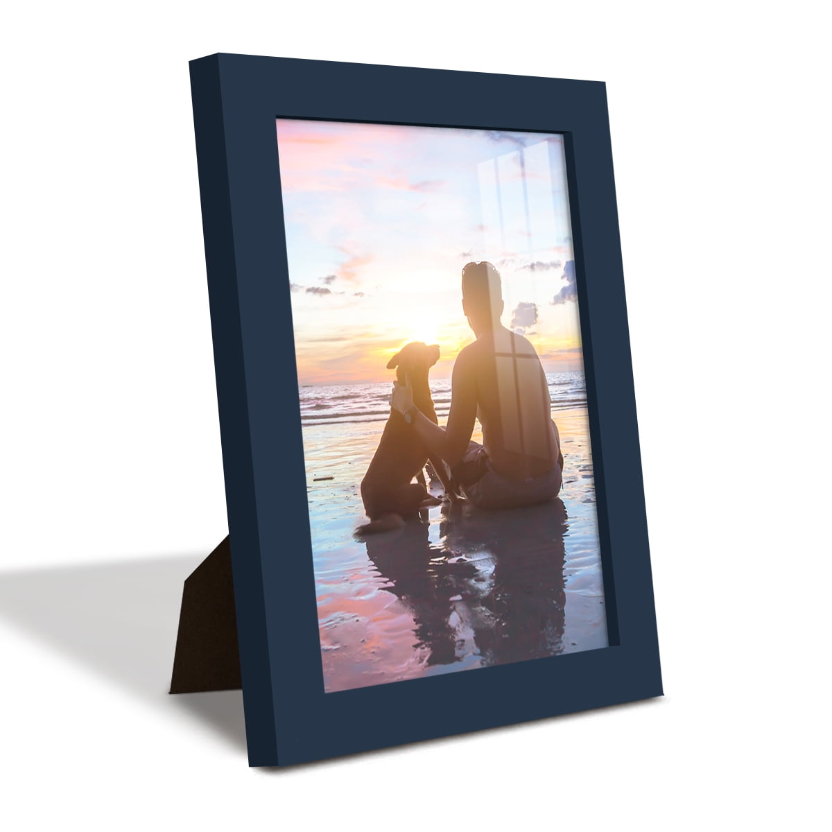 Wexford Home Wooden Photo Frames - 6x8 inch Navy - Walmart.com