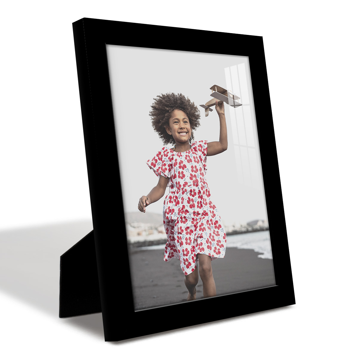 FrameStarr 8x10 Black Picture Frames, Modern Style, 3 Pack, Harmony ...