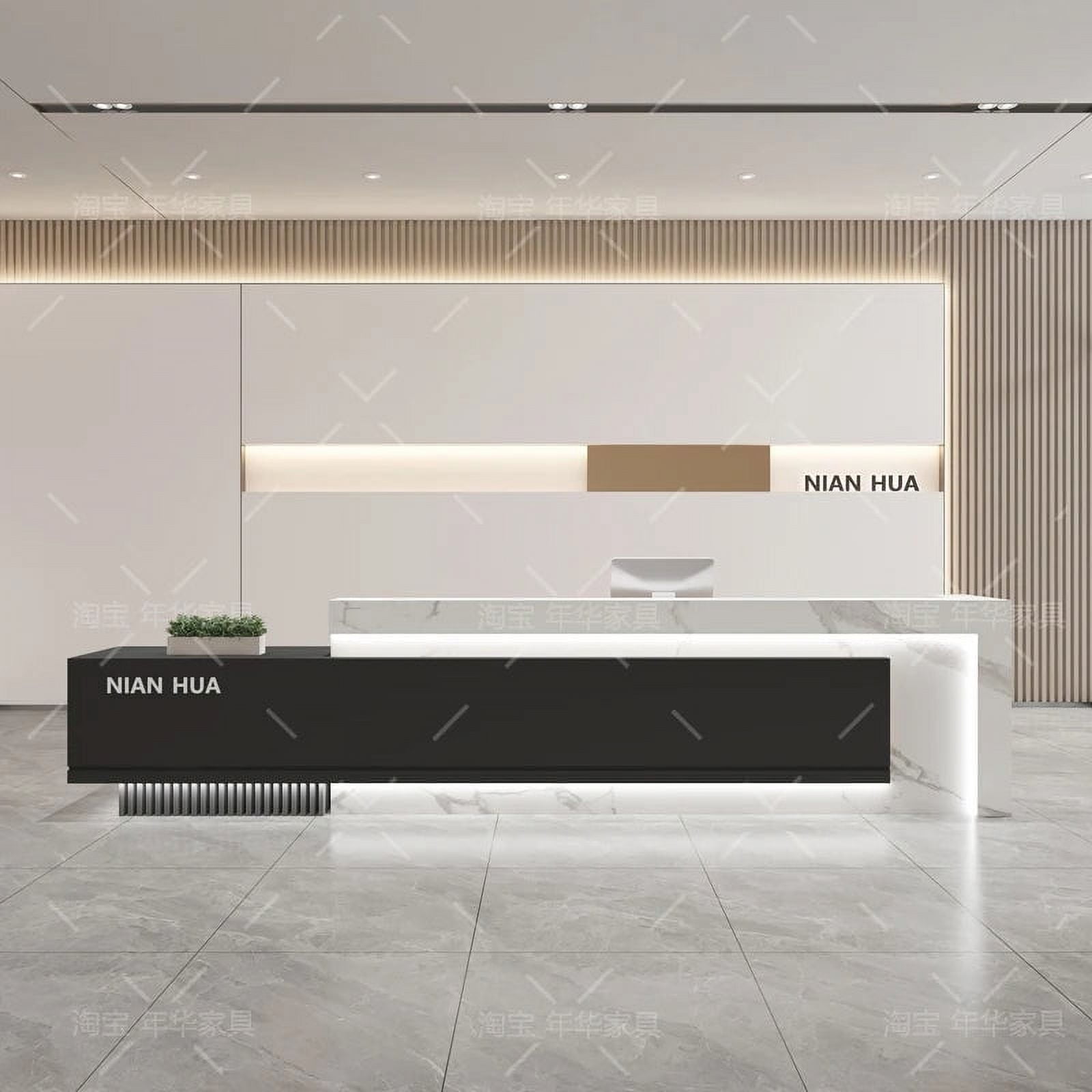 Cashier Podium Reception Desk Church Pulpit Receptionist Luxury Front ...