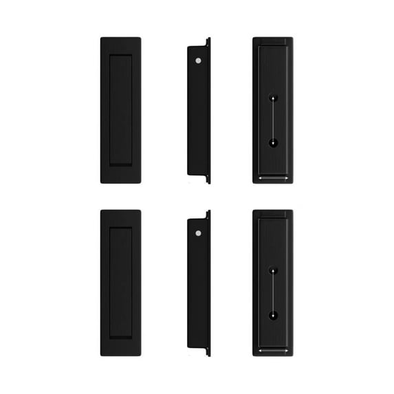 Modern Recessed Cabinet Door Handle Stainless Steel Rustproof Pulls ...