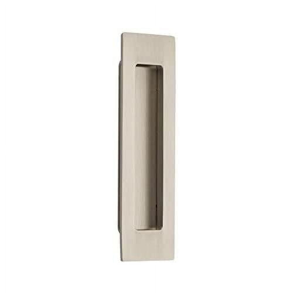 , Modern Rectangular, Flush Pull, 1-3/4" x 4", Satin Brass - Walmart.com