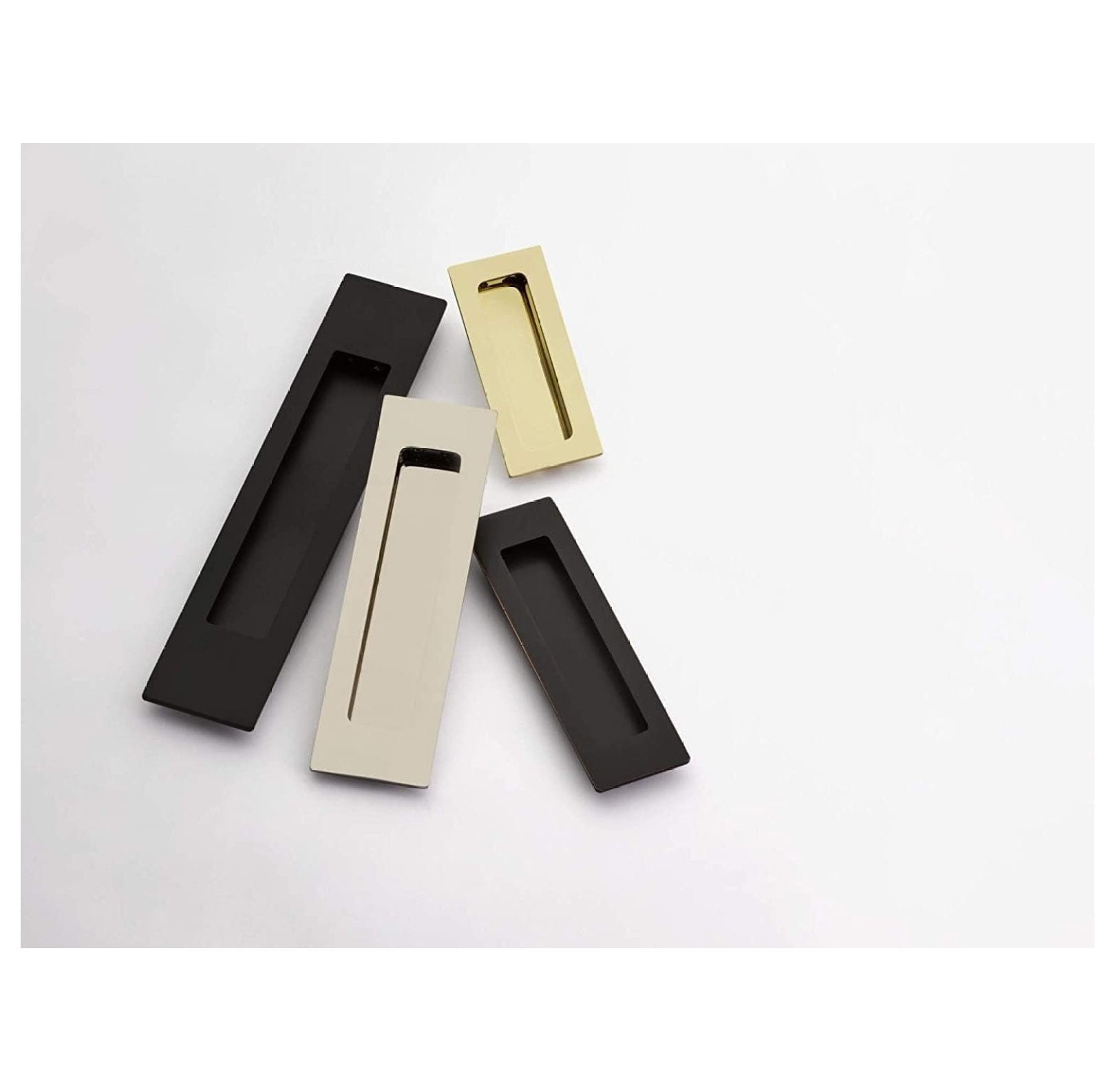 , Modern Rectangular, Flush Pull, 1-3/4" x 6", - Walmart.com