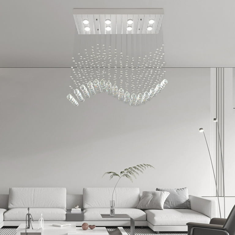 Crystal Wave Chandelier