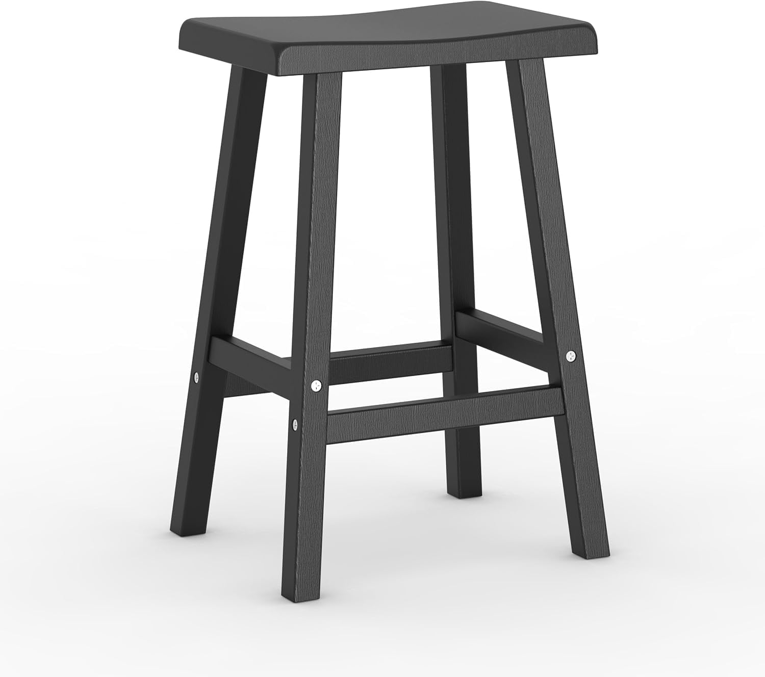 Modern Resin Bar Stool 2Pcs Set - Waterproof, Rustproof, Suitable for ...