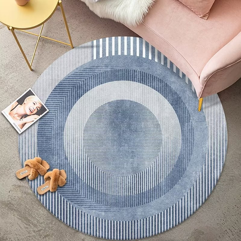 Modern Round Chair Mat Coffee Table Sofa Carpets for Living Room luxury ...