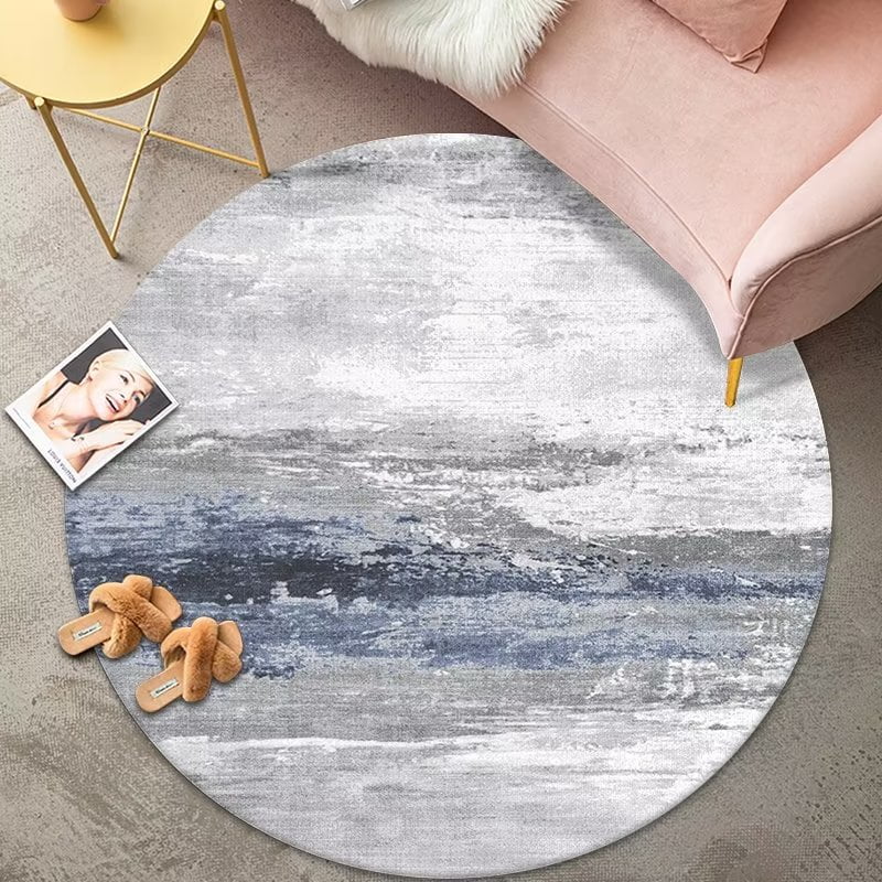 Modern Round Chair Mat Coffee Table Sofa Carpets for Living Room luxury ...