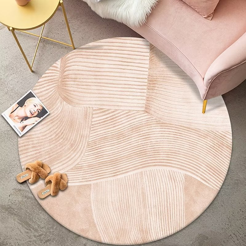 Modern Round Chair Mat Coffee Table Sofa Carpets for Living Room luxury ...