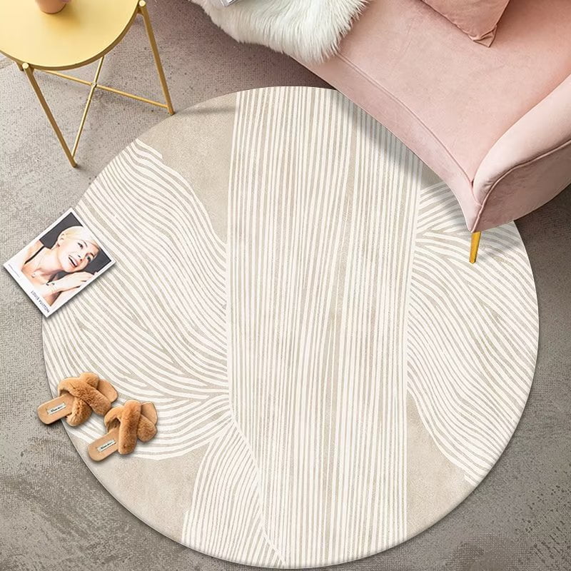 Modern Round Chair Mat Coffee Table Sofa Carpets for Living Room luxury ...