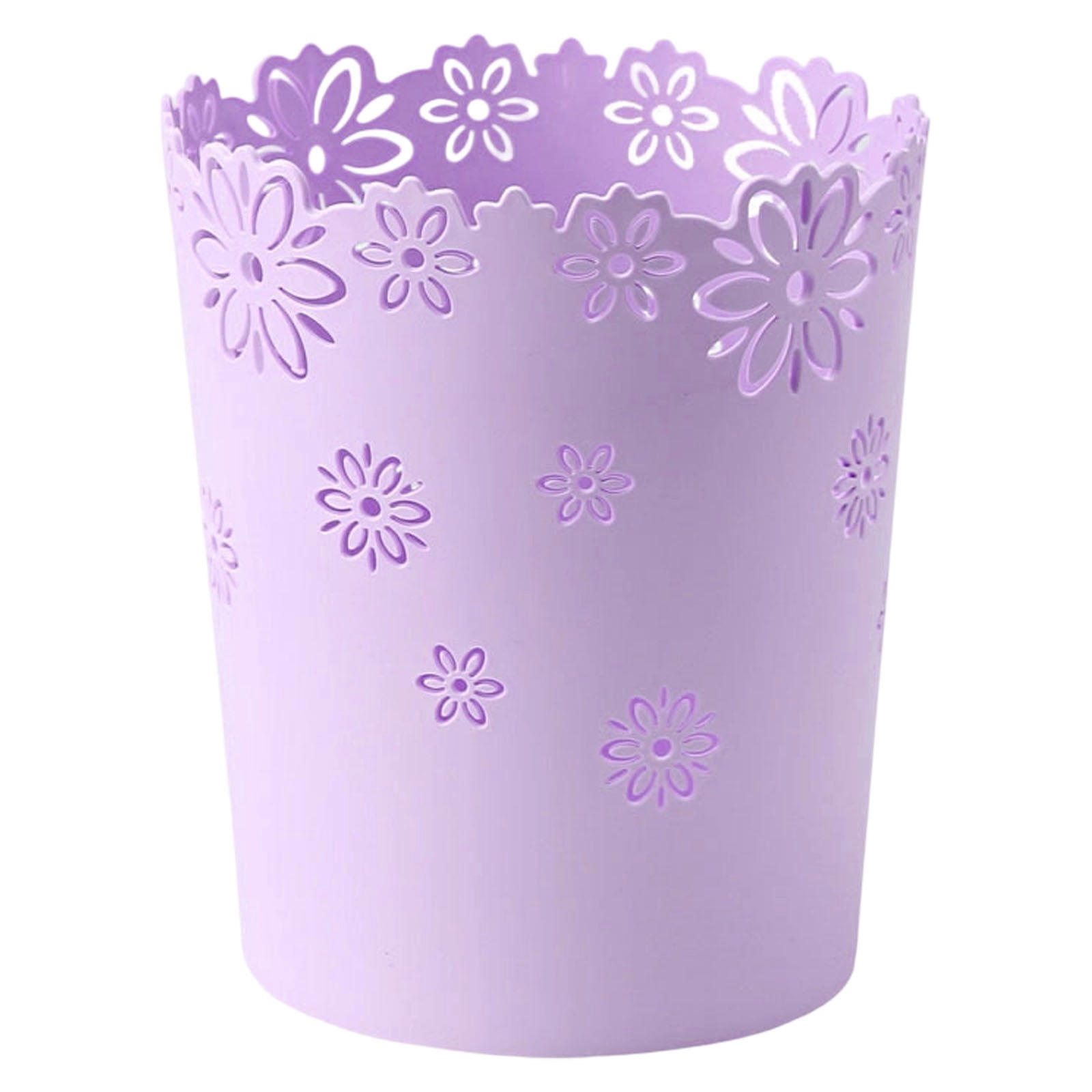 Modern Round Waste Basket, Mini Wastebasket,Small Trash Can for Office ...