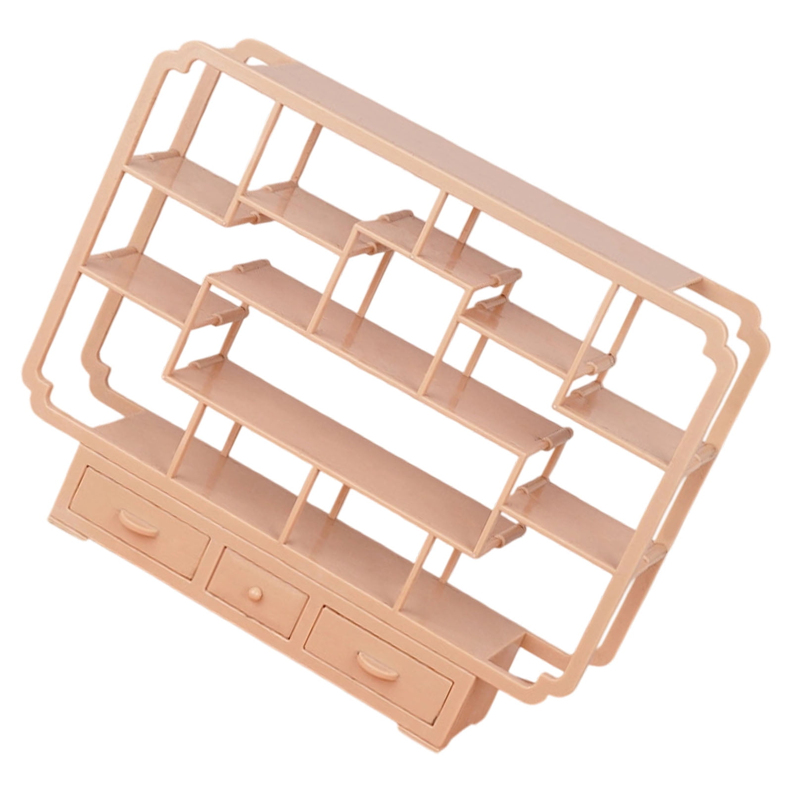 Modern Scandinavian Miniature Rack Secure Storage For Figurines Compact ...