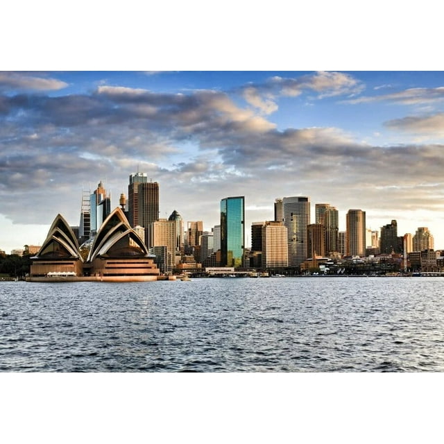 Modern Seaside City Sydney Opera House Photocall Backgrounds Baby Child ...