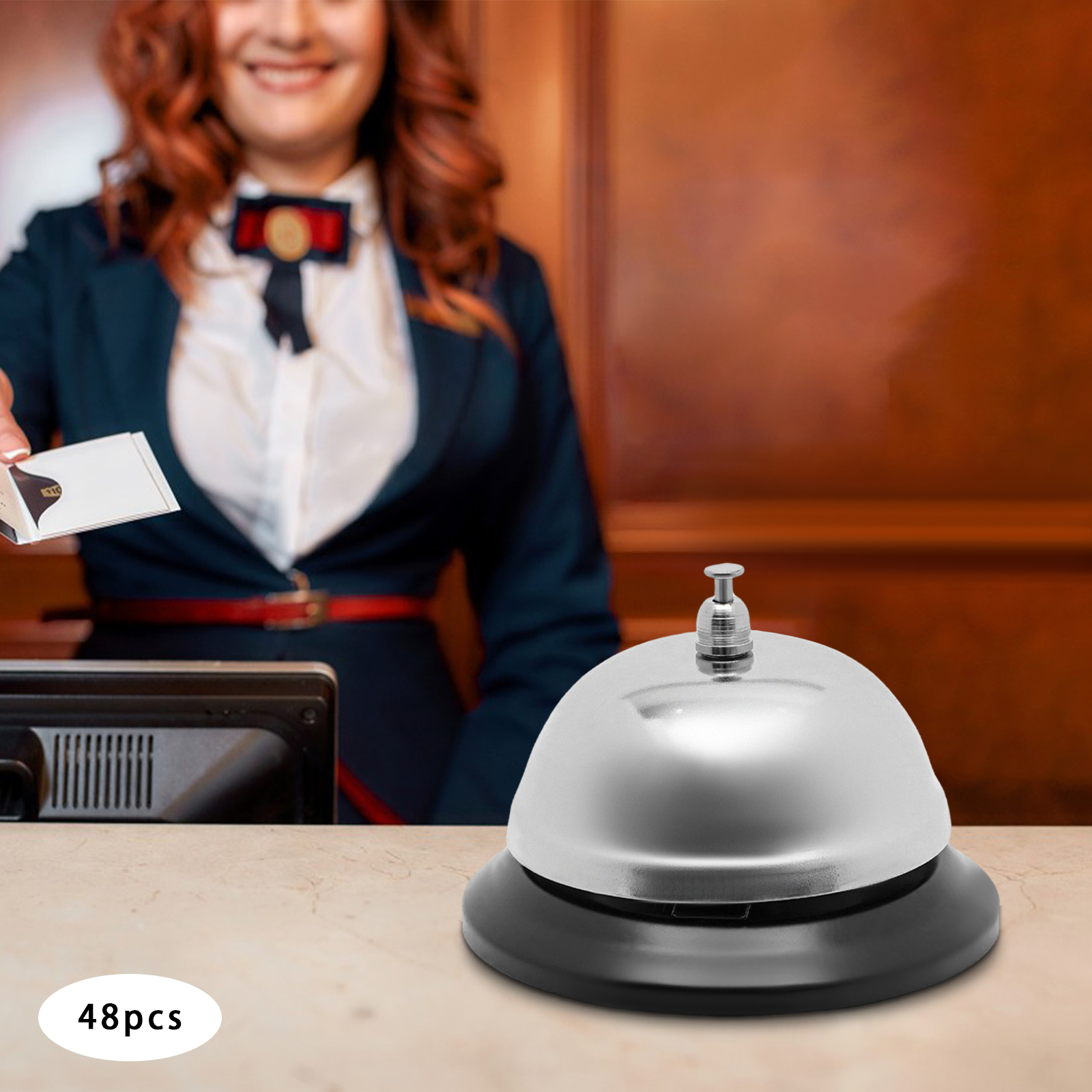 Modern Service Call Bell, Round Service Bell for Hotels Restaurants ...