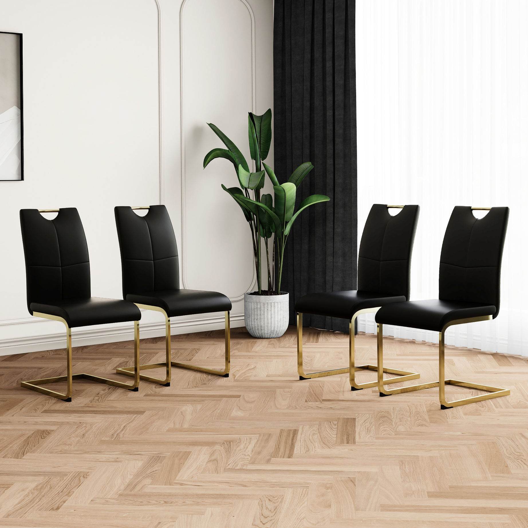 Modern Side Dining Chairs | Comfort and Aesthetics in One | Waterproof ...