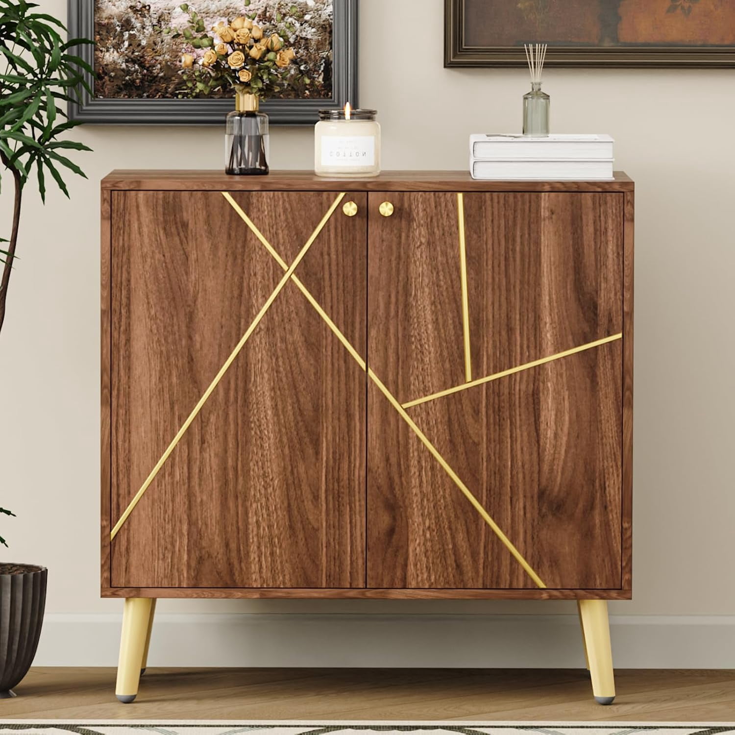 Modern Sideboard Accent Cabinet for Living Room, Hallway, Entryway ...