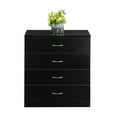 Modern Simple 4-Drawer Dresser Particle Board For Family Room Bedroom ...