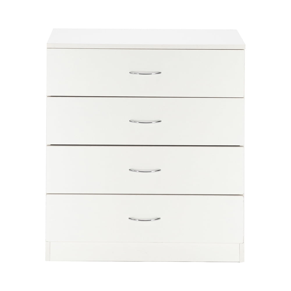Modern Simple 4-Drawer Storage Dresser Nightstand, Rectangular Chest of ...