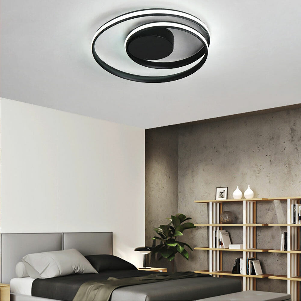 Modern Simple Ceiling Light LED Chandelier Flush Mount Creative Light ...