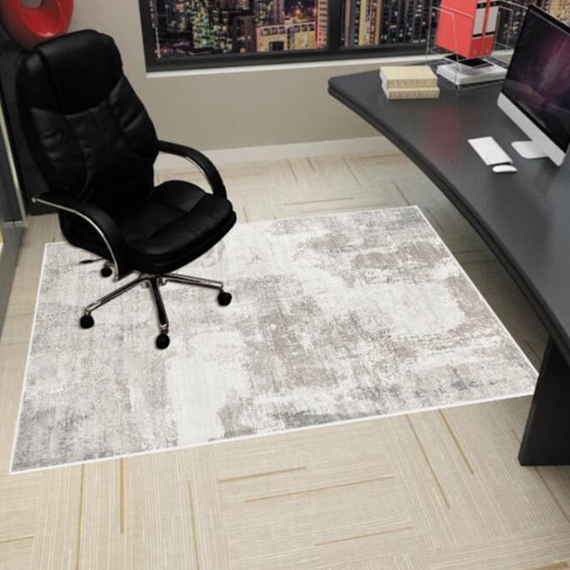 Modern Simple Chair Mat Living Room Abstract Large Area Plush Rugs ...