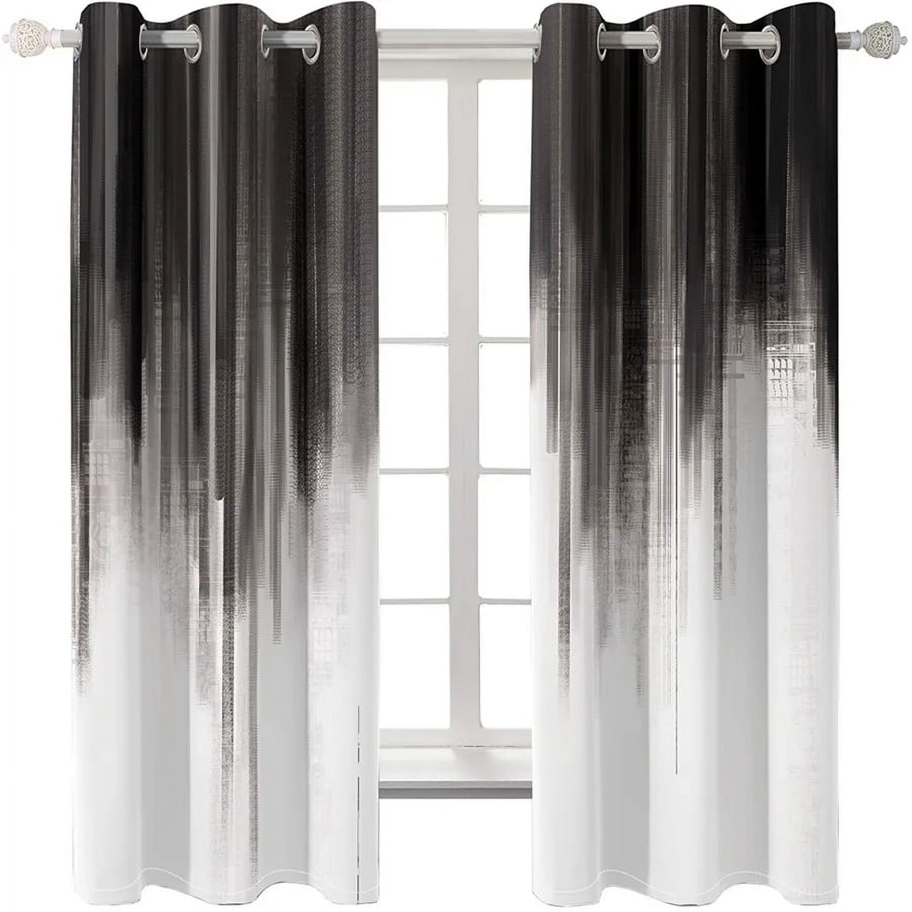 Modern Simple Elegance Shape Hall High Shading Curtains Style Thick ...
