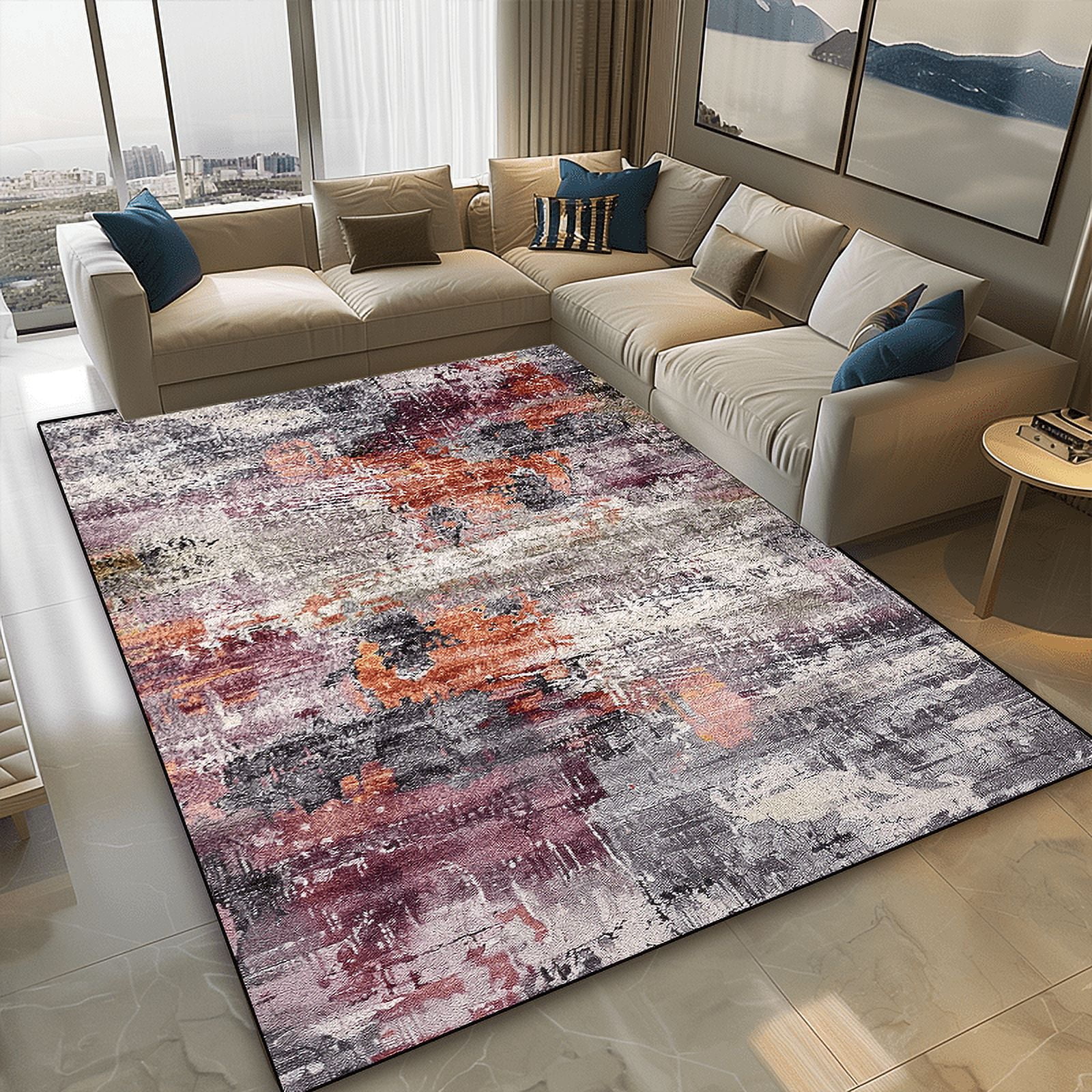 Modern Simple Living Room ration Carpet Home Bedroom Large Area ...