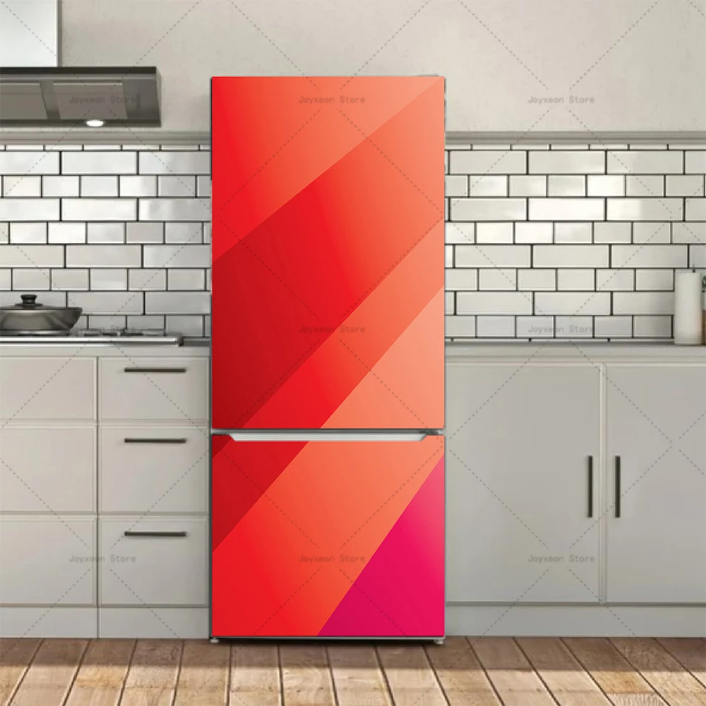 Modern Simple Marble Texture Refrigerator Magnet Home ration Sticker ...