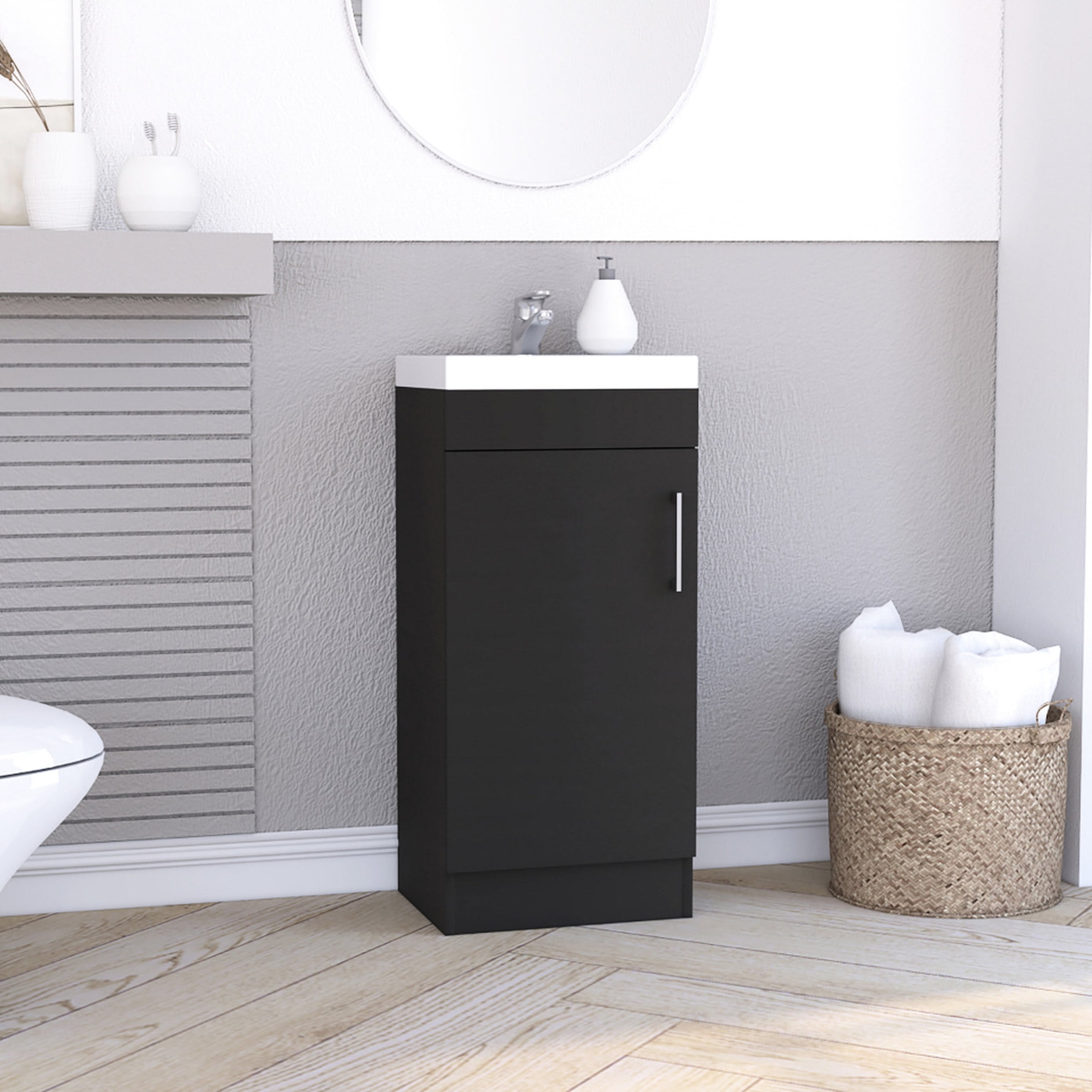 Modern Single - Door Bathroom Vanity | Used in Bathroom Interior ...