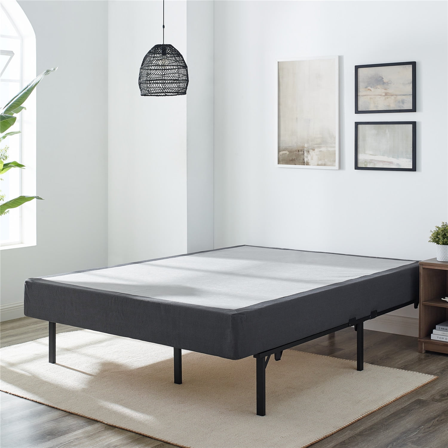 Modern Sleep 8" Instant Foundation Wood Box Spring, Twin - Walmart.com