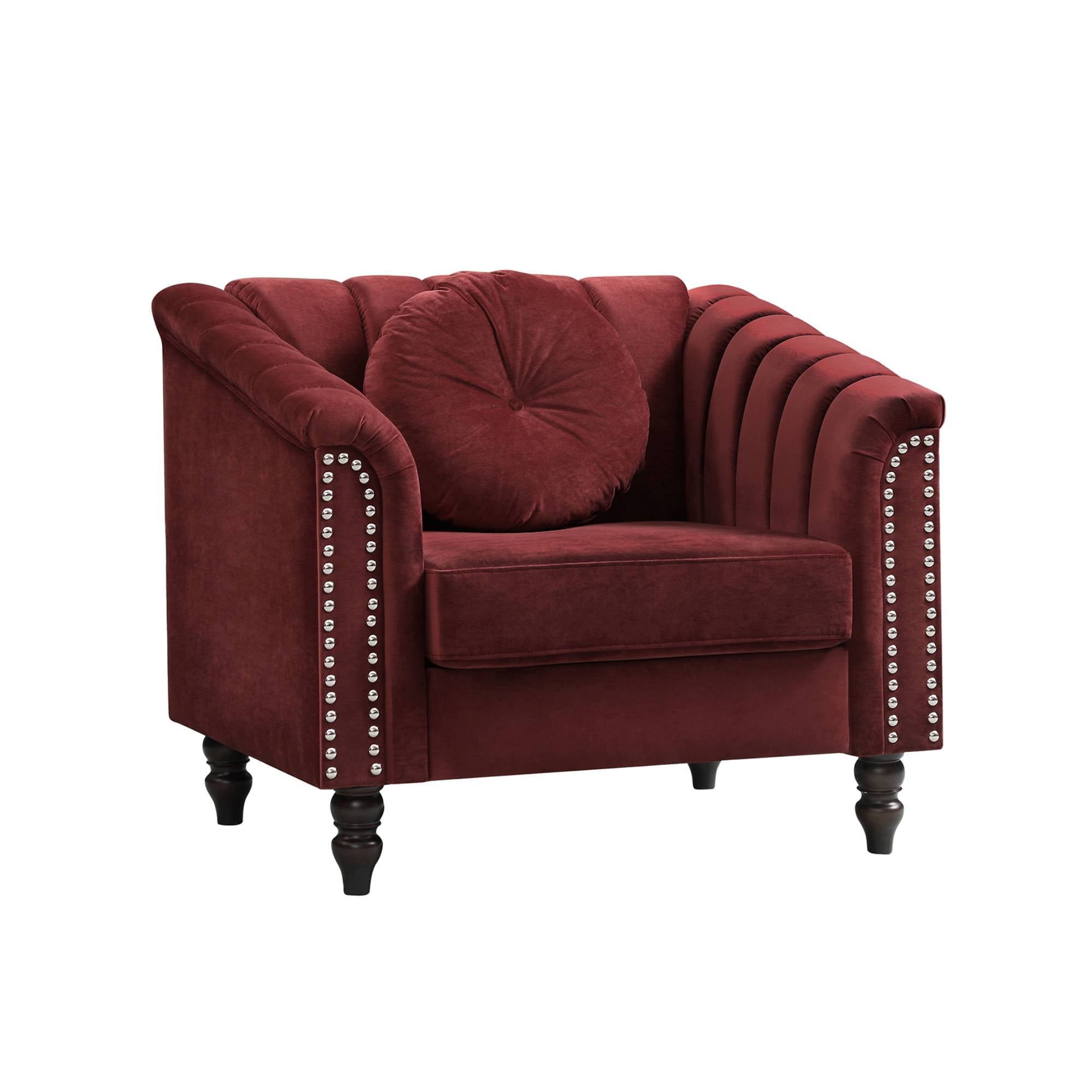 Modern Sofa Chair Living Room Chair Microfiber Sofa Couch Seat for ...