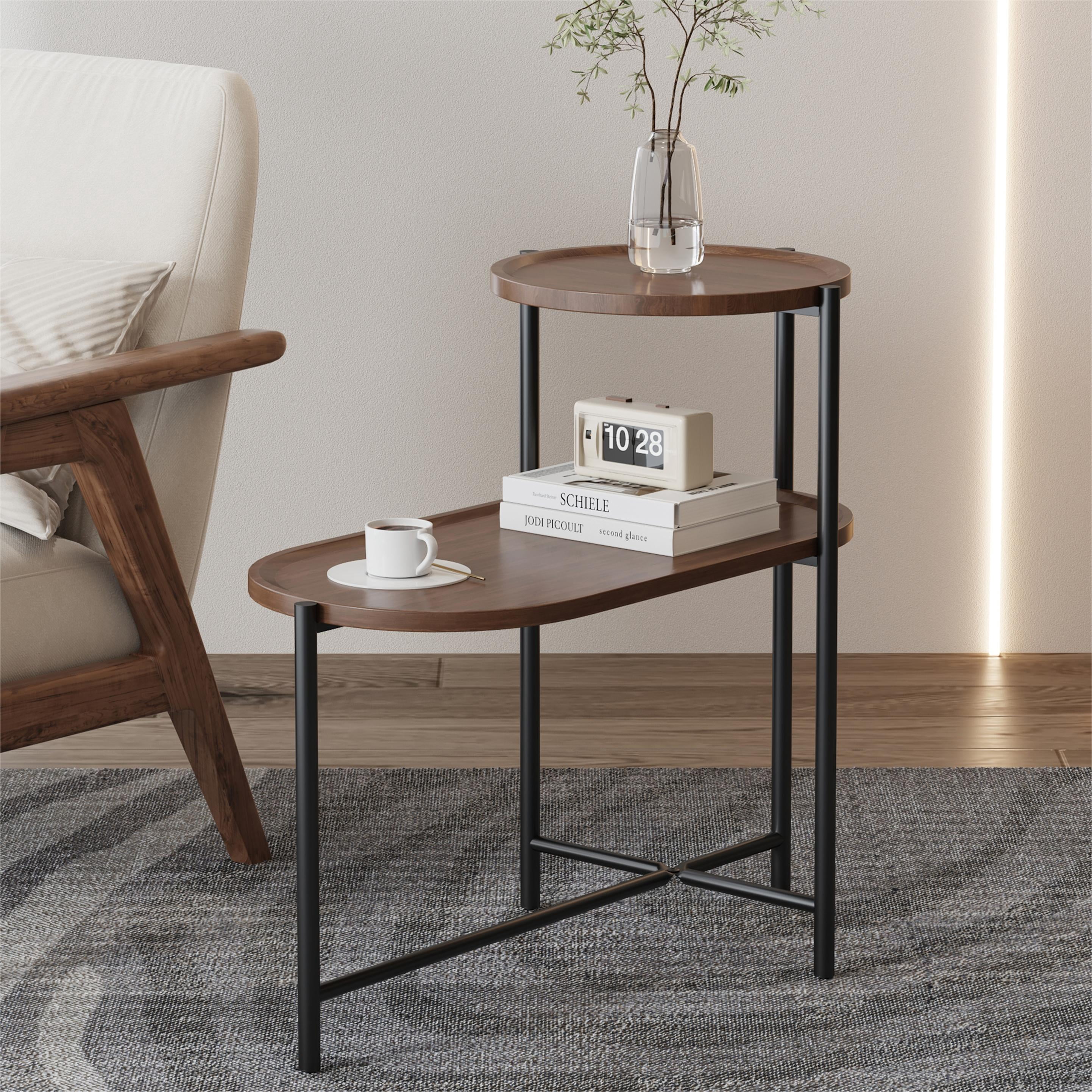 Modern Sofa Side Table,Small Coffee Table,End Tables Nightstand with ...