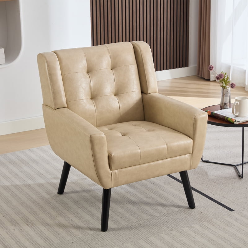 Modern Soft Teddy Material Ergonomics Accent Chair Living Room Chair ...